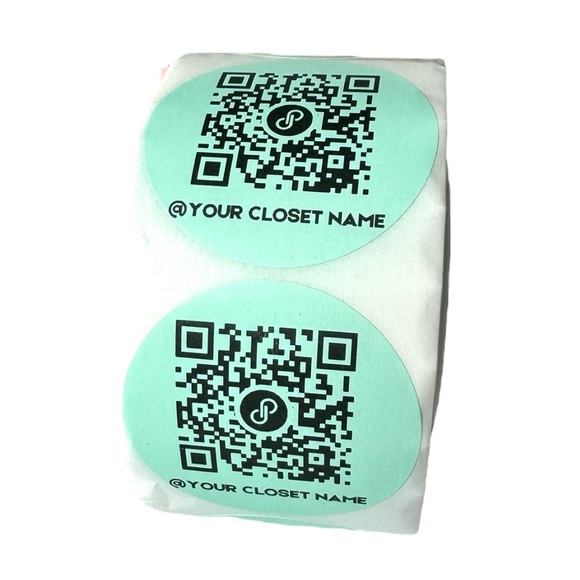 STICKERAFT | Office | Custom Sticker 2 Your Poshmark Qr Code And Your Closet Name Sticker | Poshmark